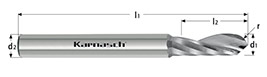 Твердосплавные концевые фрезы - Karnasch Professional Tools GmbH в России
